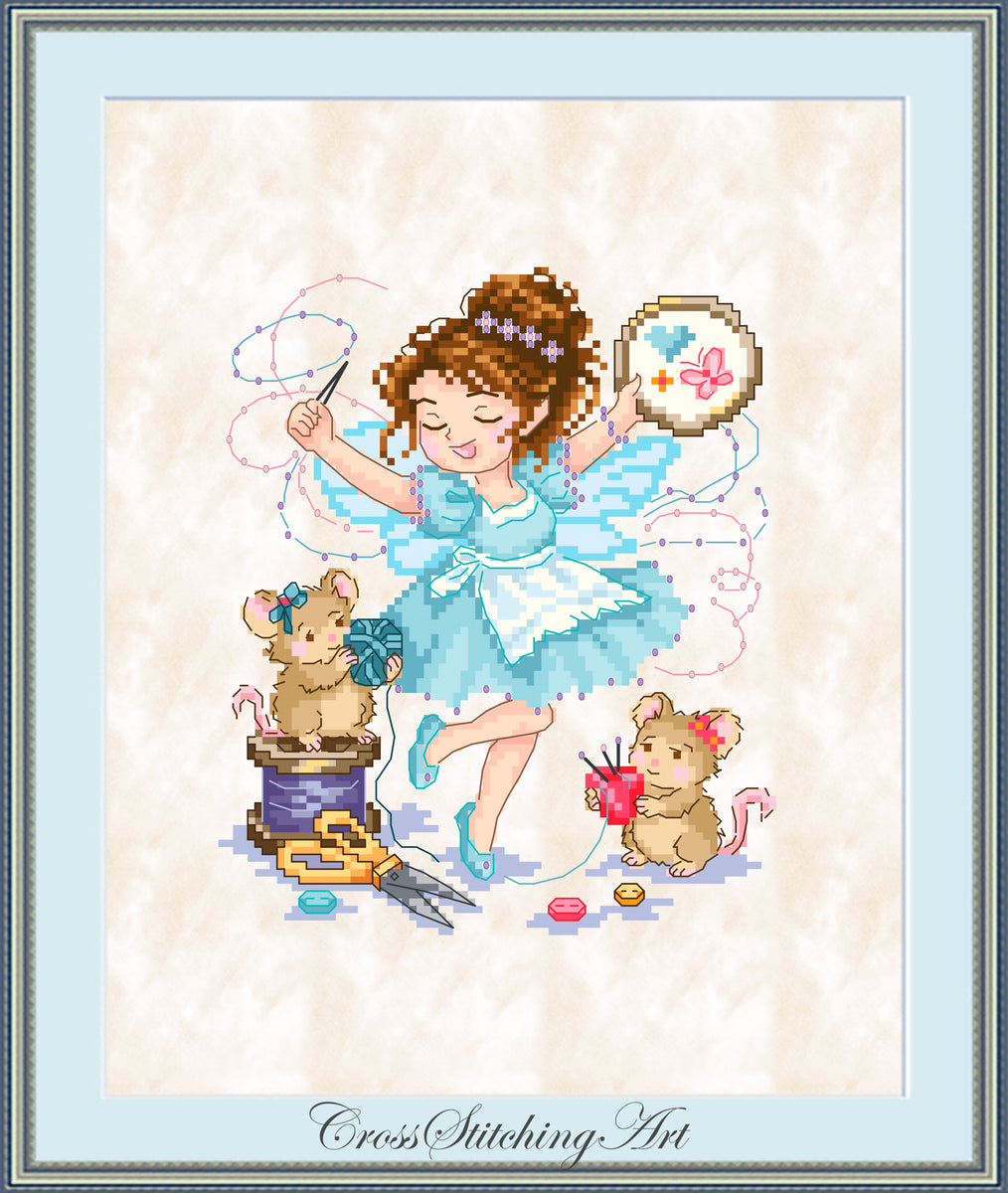 Rosie – Cross Stitching Art
