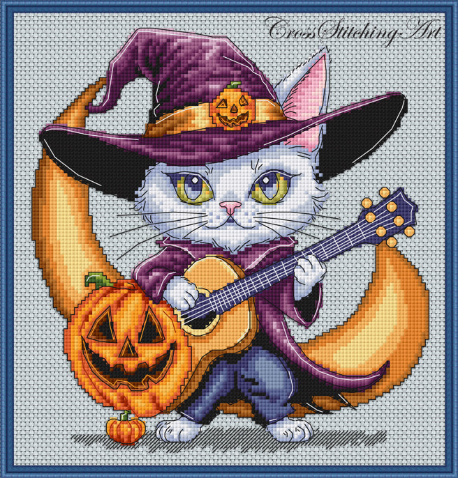Spooky Strings – Cross Stitching Art
