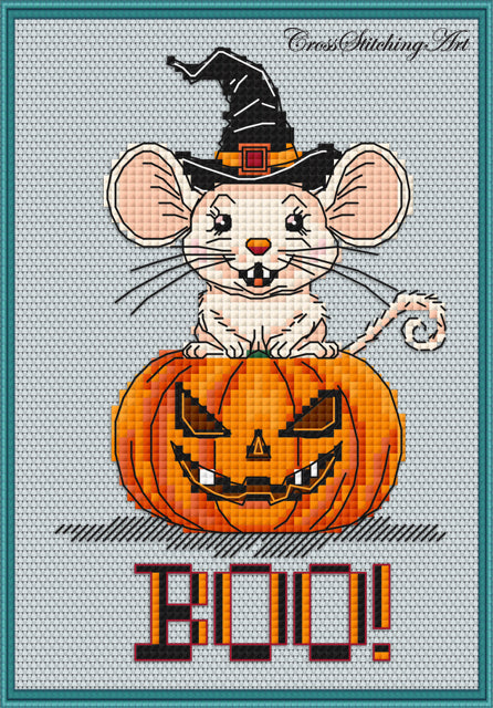 Squeak-a-BOO! – Cross Stitching Art